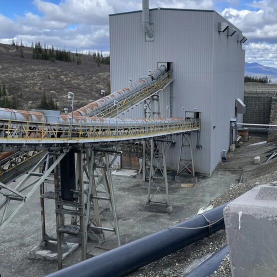 30in Wide x 612ft Long Overland Conveyor