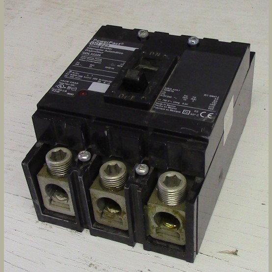 Used Square D 3 Pole 225 Amp QD Breaker For Sale
