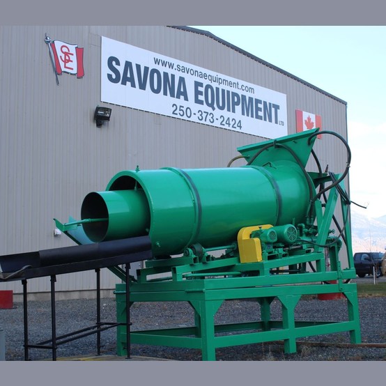 Blue Goose Trommel Supplier Worldwide | Used 3 ft x 8 ft Trommel For Sale