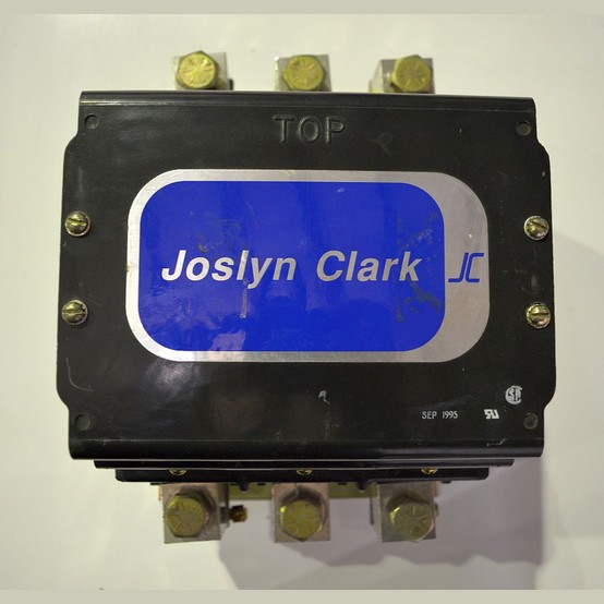 New Joslyn Clark DC Drive Contactor With 480 VAC Coil For Sale