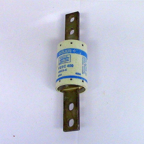 Used Gould Type FESC 400 Amp Fuse For Sale