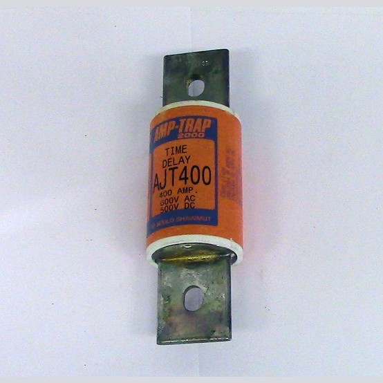 Used Gould Shawmut Type AJT 400 Amp Fuse For Sale