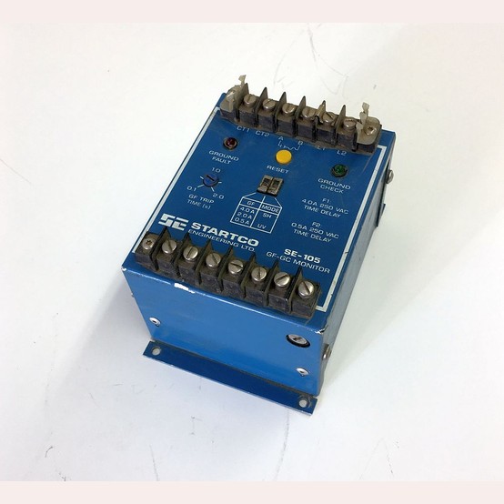 Relé de Falla a Tierra LittleFuse Startco SE-105 usado a la venta