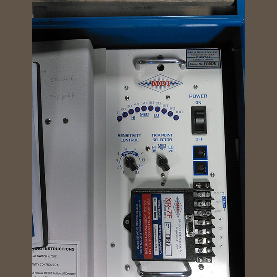 MDI Metal Detector Supplier Worldwide | Used MDI XR-3000 Metal Detector ...