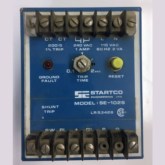 Used LittleFuse Startco SE-102 Ground Fault Relay For Sale
