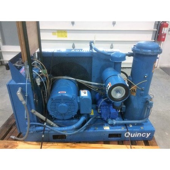 Quincy 186 CFM Rotary Screw Compressor For Sale | Used Quincy 186 CFM ...