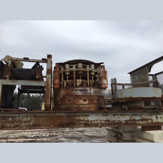 Cedar Rapids Cone Crusher Supplier Worldwide | Used Cedar Rapids 1482 ...