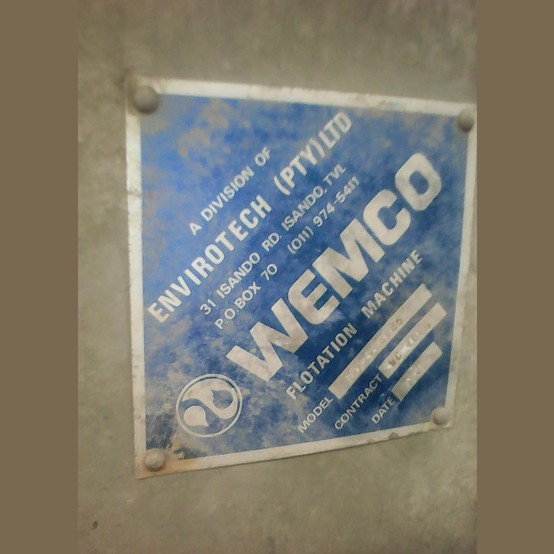 Wemco Flotation Cells supplier worldwide | Used Wemco 300 CU Flotation ...
