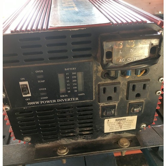 Used Maxx 3000 Watt Power Inverter For Sale