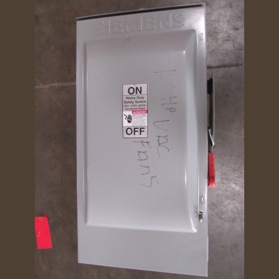 Siemens Disconnect Switch Supplier Worldwide | Used Siemens 200 Amp ...