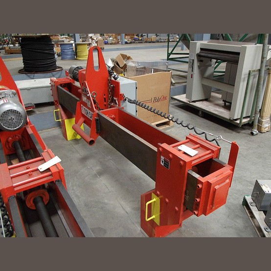 Bushman Equipment Motorized Roll Lifter Supplier Worldwide | Used ...