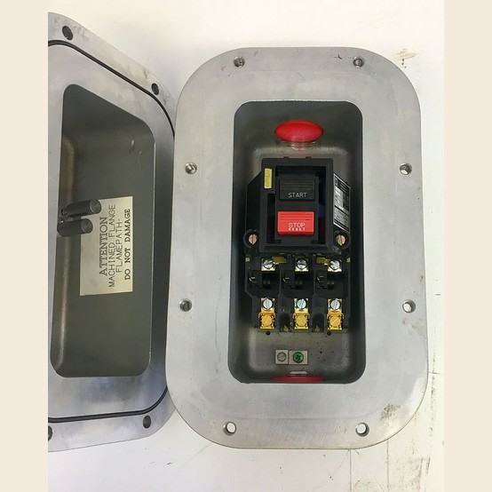 New Square D Size 0 Explosion Proof Manual Motor Starter For Sale