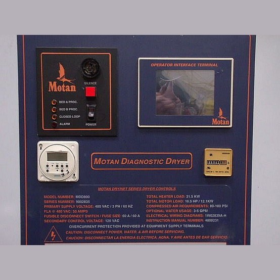 Motan Diagnostic Dryer Package Supplier Worldwide | Used Motan MDD800 ...