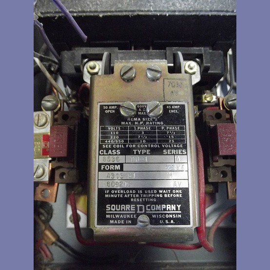 Square D Combination Starter Supplier Worldwide | Used Square D Size 2 ...