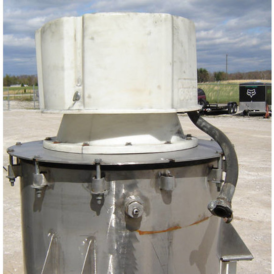 Dynamic Air Filter Receiving Hopper Supplier Worldwide | Used 5 Cu. ft ...