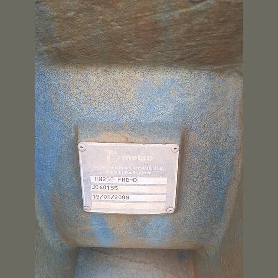 Metso Pump Supplier Worldwide | Used Metso HM 250 Pump For Sale