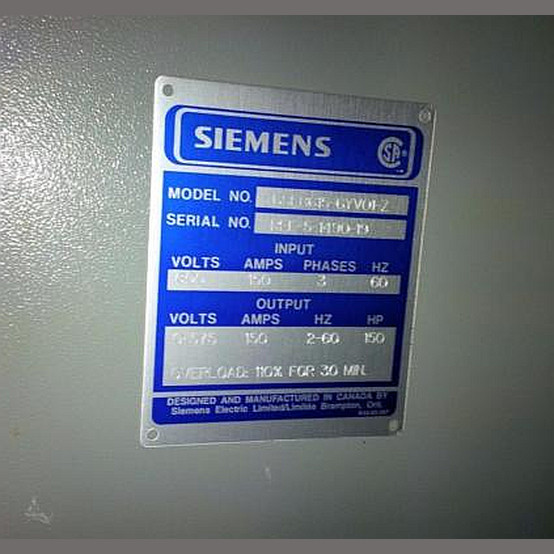 Siemens 150 HP VFD Supplier Worldwide | Used Siemens 150 HP VFD For Sale