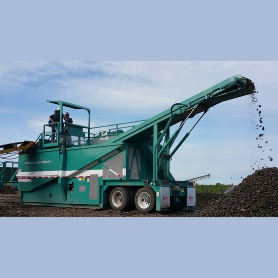 RDO Portable Wood-Rock Separator For Sale | Used sawmill equipment supplier