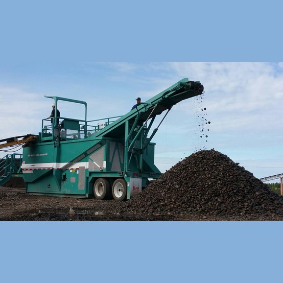 RDO Portable Wood-Rock Separator For Sale | Used sawmill equipment supplier