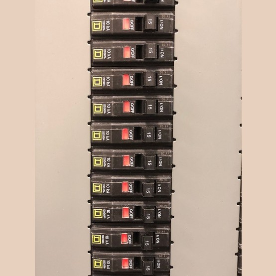 Square D 100 Amp Panel Board for sale | used Square D 100 Amp Panel ...