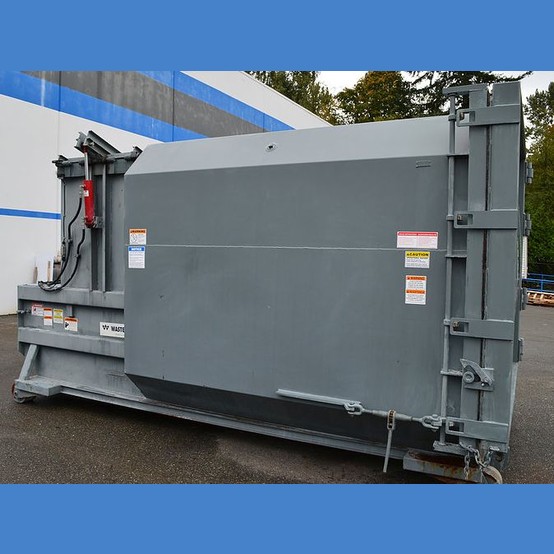 Wastequip Cardboard and paper compactor sold by Savona Equipment to ...