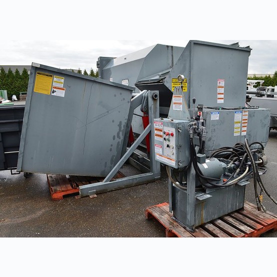 Wastequip Cardboard and paper compactor sold by Savona Equipment to ...