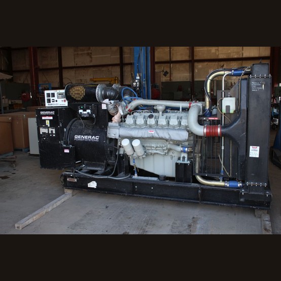 Savona Equipment Supplys 540 kW Generac Power System Diesel Generator