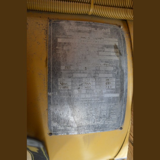 Savona Equipment Sells Cat 210 kW Generator