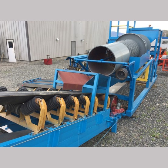 Trommel with Feed Hopper Supplier Worldwide | Used 30 in. X 12 ft ...