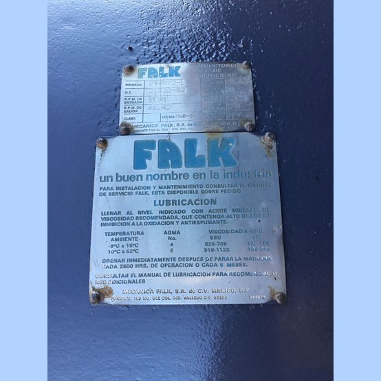 Reductor de Velocidad Falk 2140y2-L