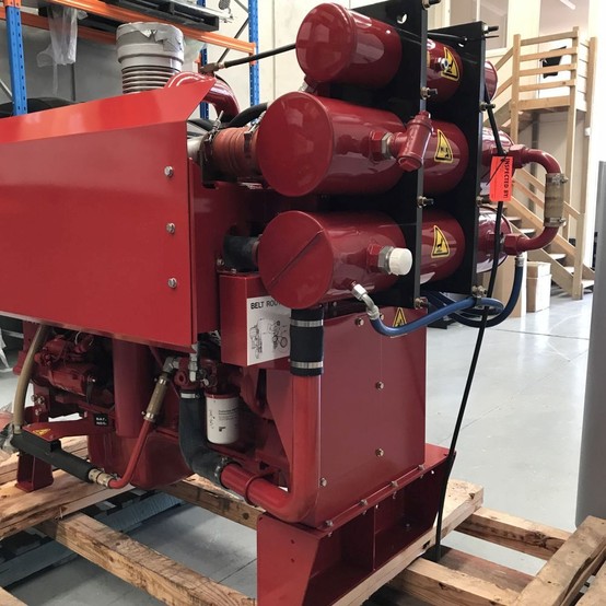 Savona Equipment Supplies 450 HP Cummins Diesel Fire Pump Drive Engine