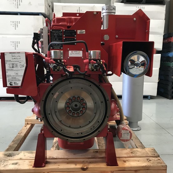 Savona Equipment Supplies 450 HP Cummins Diesel Fire Pump Drive Engine