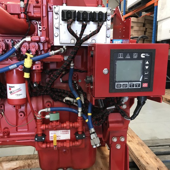Savona Equipment Supplies 450 HP Cummins Diesel Fire Pump Drive Engine