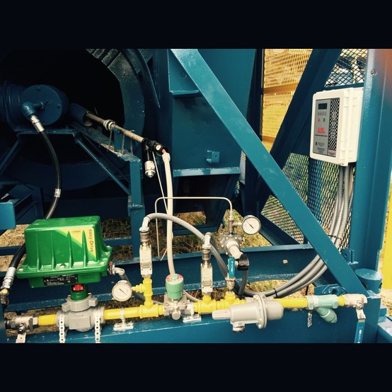 Savona Equipment Sells 66inch Portable Rotary Dryer/Rotary Kiln