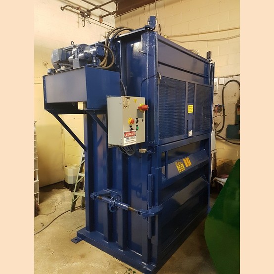 Savona Equipment Supplies Automatic Low Profile 60 in. Vertical Baler