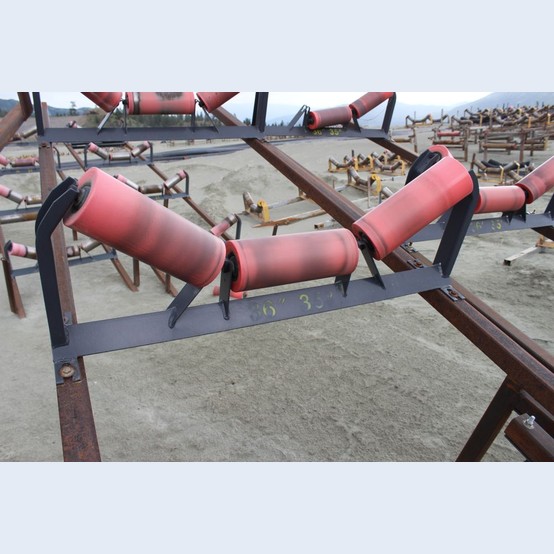 Savona Equipment 36 Inch Overland Conveyors Are Used In Ore Processing Applications