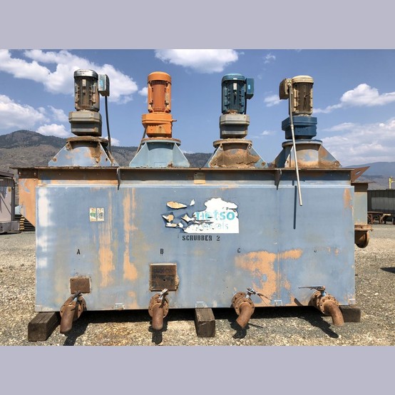Savona Equipment Supplies 4 Cell Metso Attrition Scrubbers