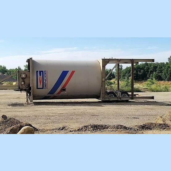 Savona Equipment Supplies Portable Gencor 85T Silo
