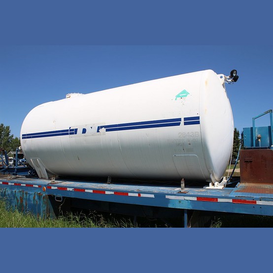 Savona Equipment Sells 7 ft. dia. x 12 ft. long Steel Tank