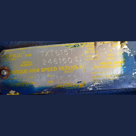 Savona Equipment Sells Dodge Size 6 Shaft Mount Reducer