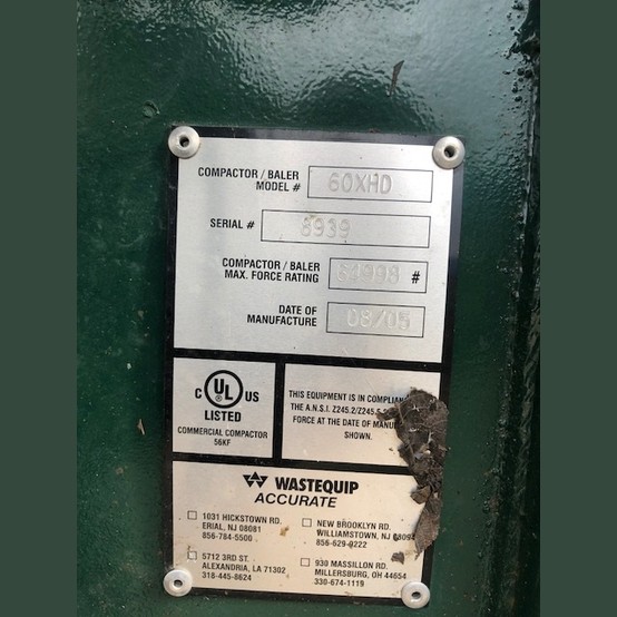 60in. Vertical Balers