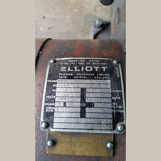 Elliott Horizontal Milling Machine