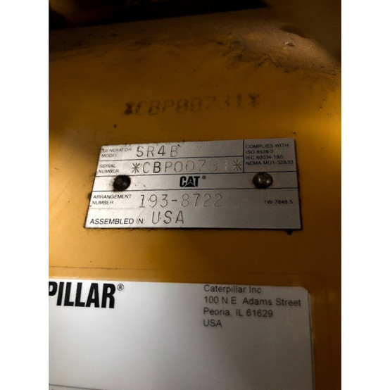 CAT 170 kW Natural Gas Generator