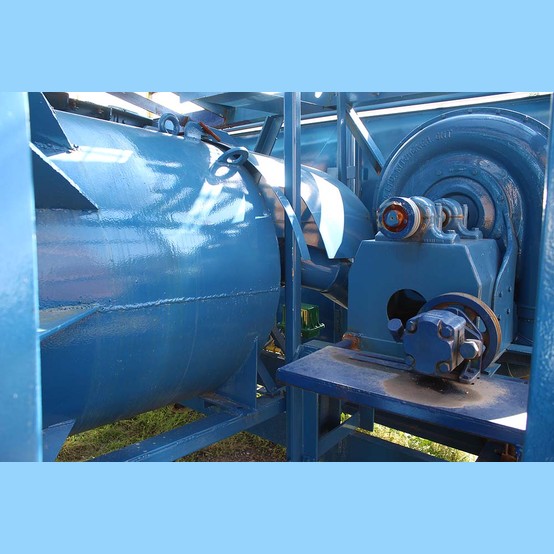 Savona Equipment Sells 66inch Portable Rotary Dryer/Rotary Kiln