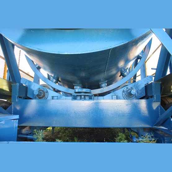 Savona Equipment Sells 66inch Portable Rotary Dryer/Rotary Kiln