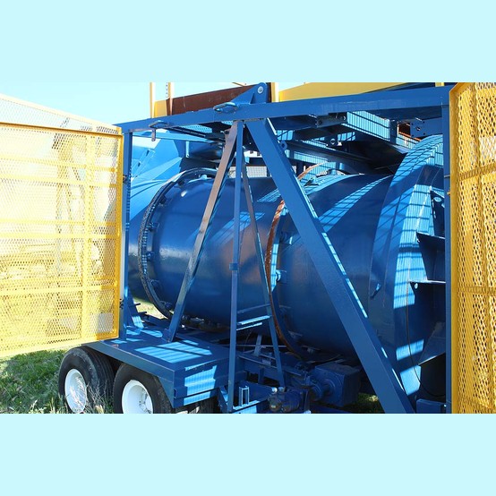Savona Equipment Sells 66inch Portable Rotary Dryer/Rotary Kiln