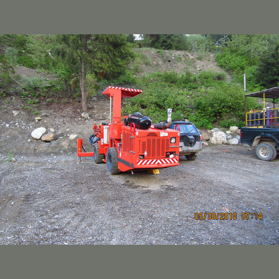 Sandvik DD210 Single Boom Development Drill
