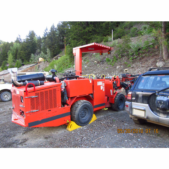 Sandvik DD210 Single Boom Development Drill