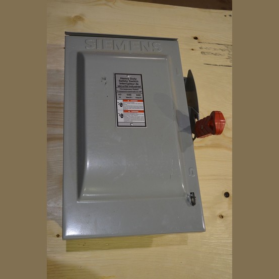 Siemens 60 Amp Heavy Duty Disconnect