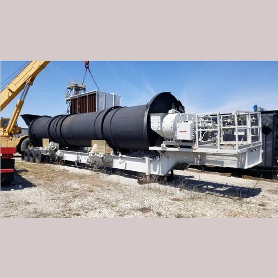 Savona Equipment Sells Astec 7ft x 42ft PF Portable Sand Dryer